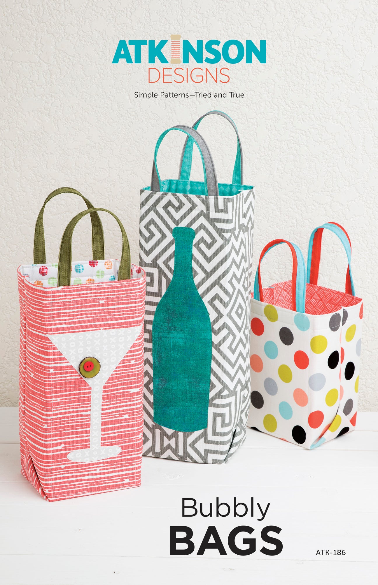 Bubbly Bags Pattern – Atkinson Designs