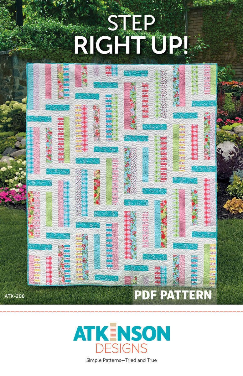 Step Right Up PDF Pattern – Atkinson Designs