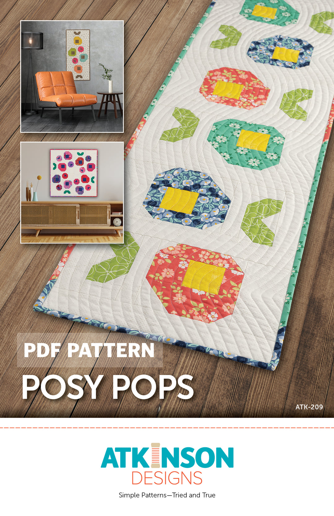 Posy Pops PDF Pattern – Atkinson Designs