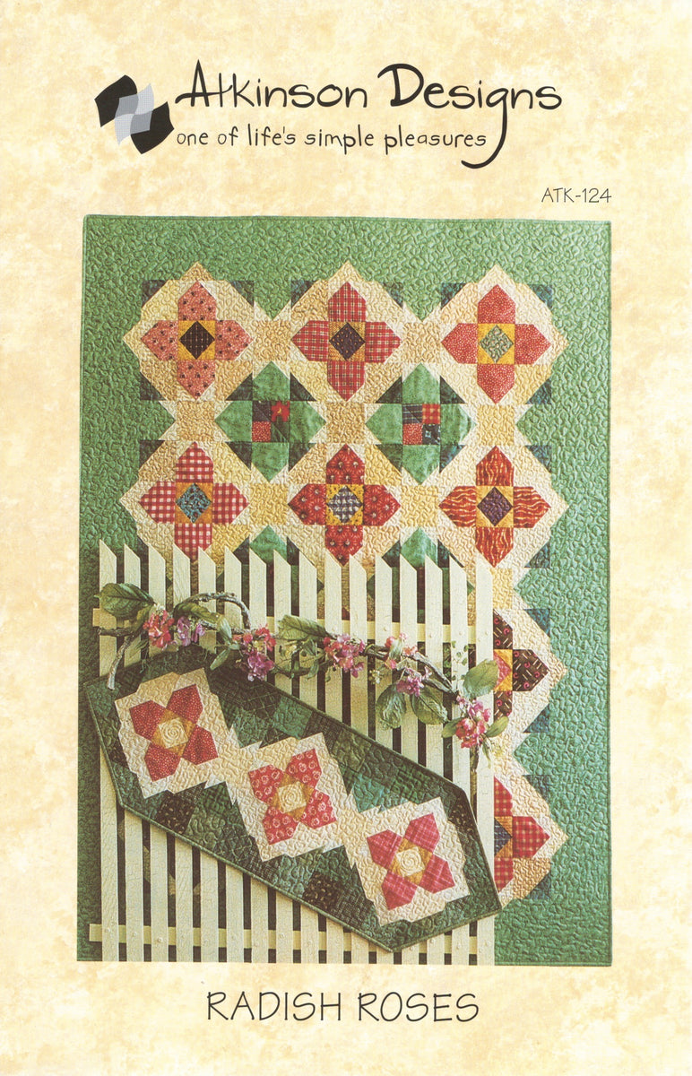 Radish Roses Pattern – Atkinson Designs