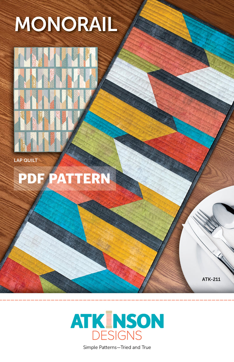 Monorail PDF Pattern – Atkinson Designs
