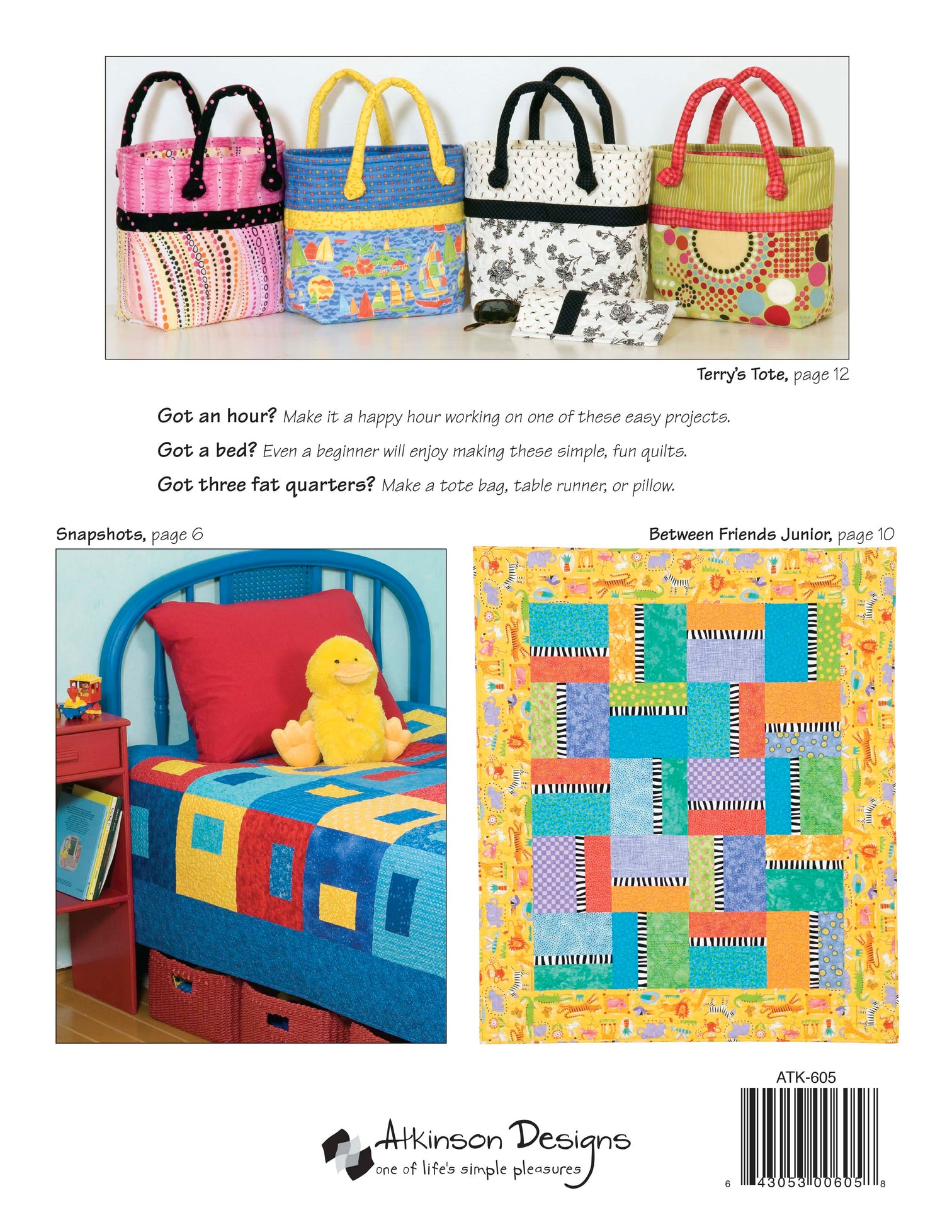 Happy Hour Book – Atkinson Designs