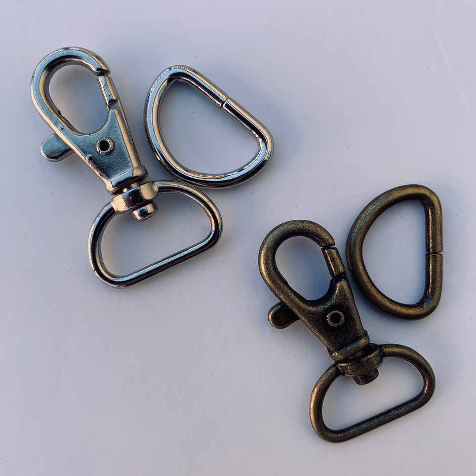3/4" Swivel Clip & D Ring – Atkinson Designs